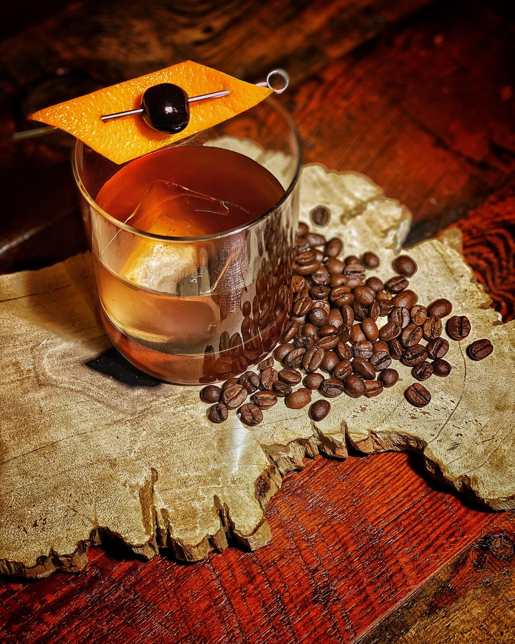 Coffee Rum Old Fashioned - Ten To One Rum