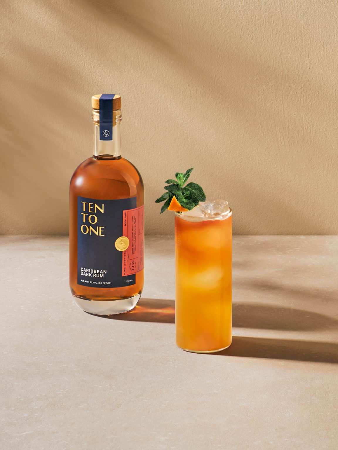Ruby Chai Rum Punch - Ten To One Rum